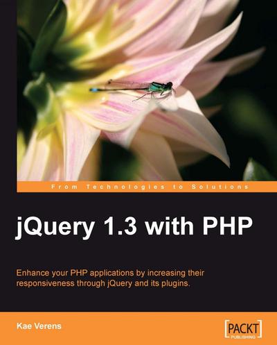 jQuery 1.3 with PHP, Packt, eBook, PDF - BUKU