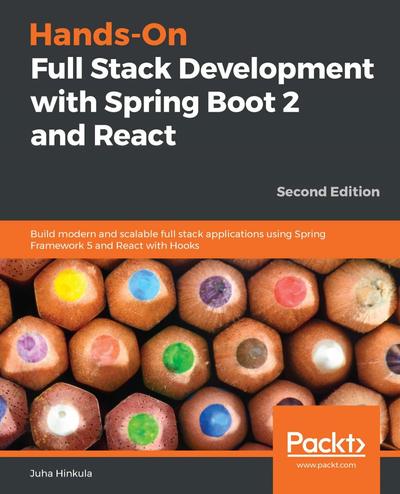 Hands-On Full Stack Development with Spring Boot 2 and React, Packt, eBook, PDF - BUKU