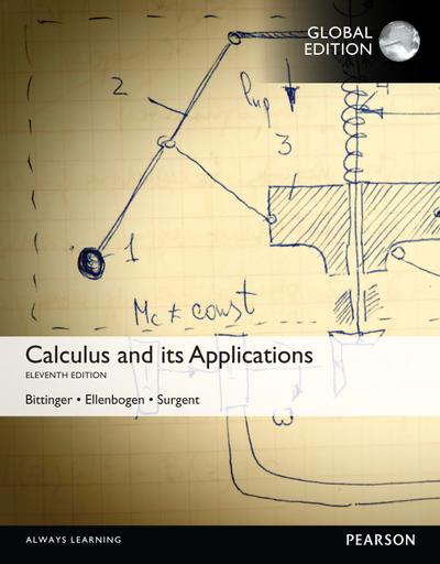 Calculus And Its Applications, Global Edition, Pearson UK, eBook, PDF ...