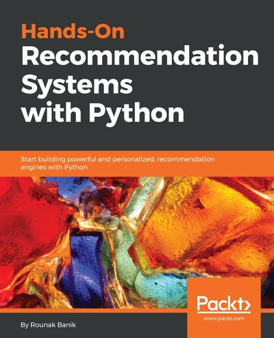 Hands-On Recommendation Systems with Python, Packt, eBook, PDF - BUKU